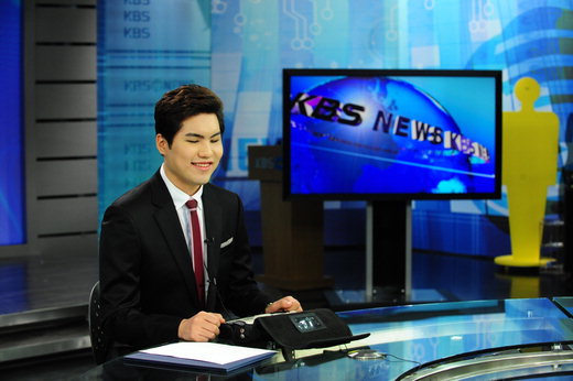 kbs, 한국 방송 최초 시각 장애인 앵커 기용